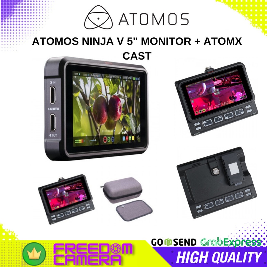 Jual ATOMOS NINJA V 5 MONITOR plus ATOMX CAST | Shopee Indonesia