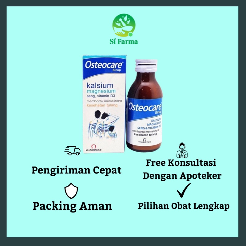 Jual Osteocare Syrup/Menjaga Kesehatan Tulang dan Gigi | Shopee Indonesia