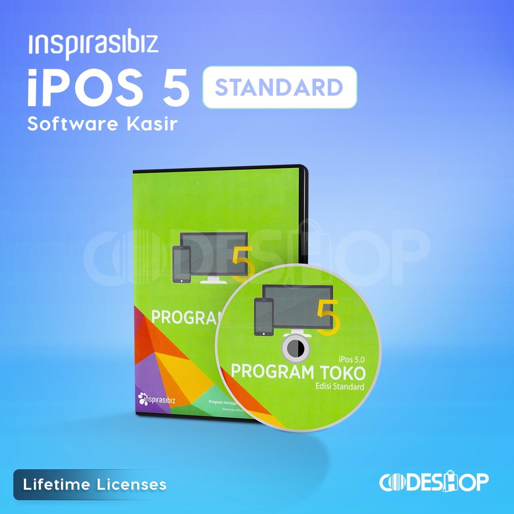 Jual PROGRAM KASIR MINIMARKET IPOS 5 STANDARD ORIGINAL | Shopee Indonesia