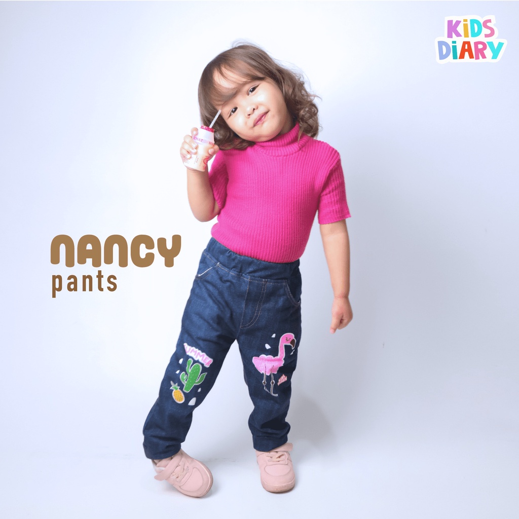 Jual Kids Diary Plus - Celana Panjang Anak Perempuan Nancy Pants 1-10 Tahun | Shopee Indonesia