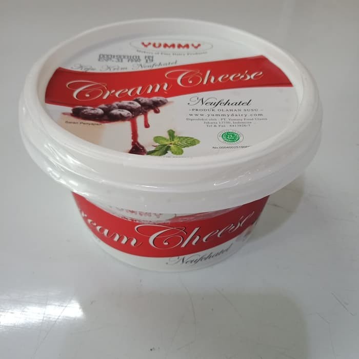 Jual Cream cheese yummy 250gr | Shopee Indonesia