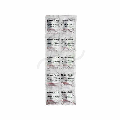 Jual Mirasic Forte Mirasik Forte Paracetamol 650 Mg Kaplet Sampharindo ...