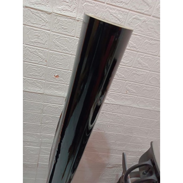 Jual Stiker Hitam Glosy dan Hitam Dove Lebar Bahan 150cm | Shopee Indonesia