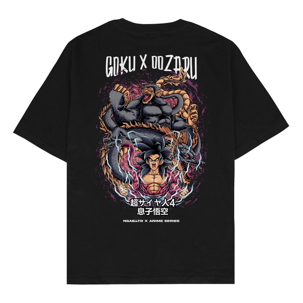 Jual Ngab Kaos Dewasa SS4 GOKU Hitam NB047 Unisex Pria Wanita | Shopee ...