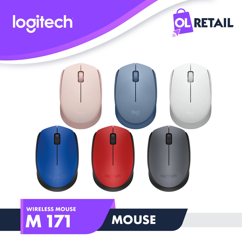 Jual LOGITECH M171 MOUSE WIRELESS ORIGINAL | Shopee Indonesia