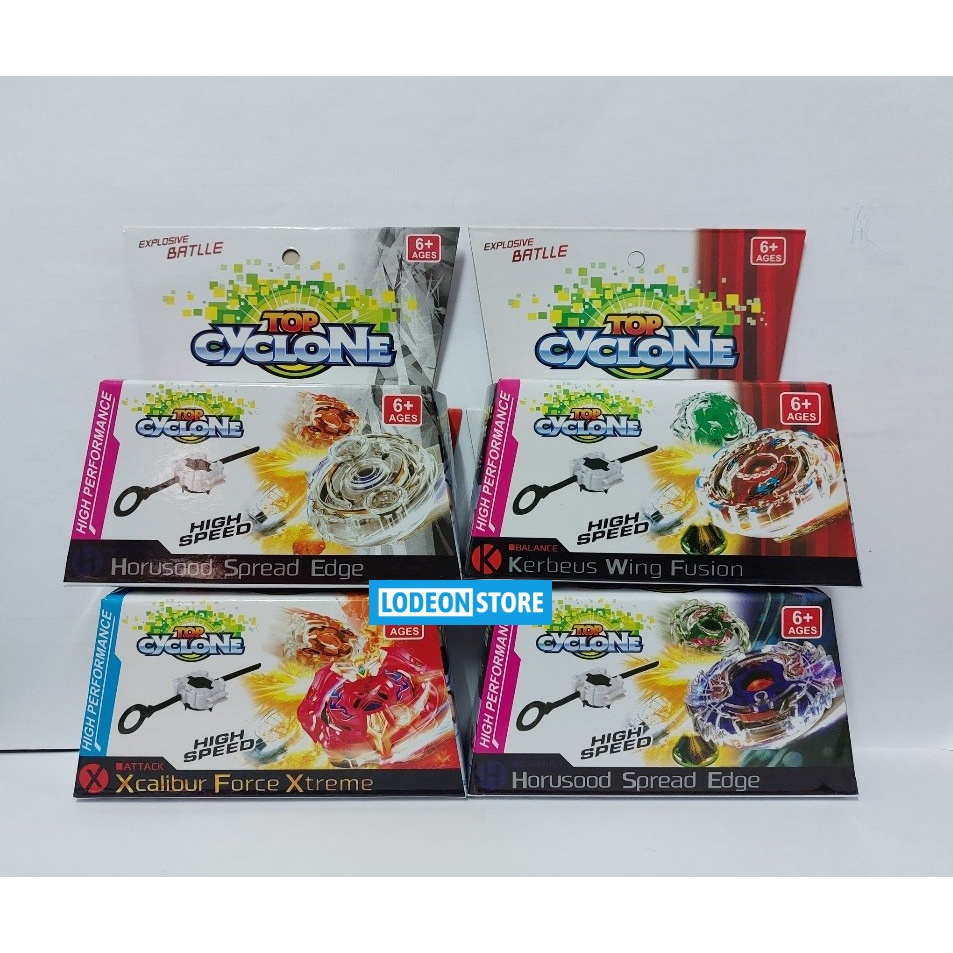 Jual Mainan Gasing Beyblade Top Cyclone - Mainan Anak Gangsing ...