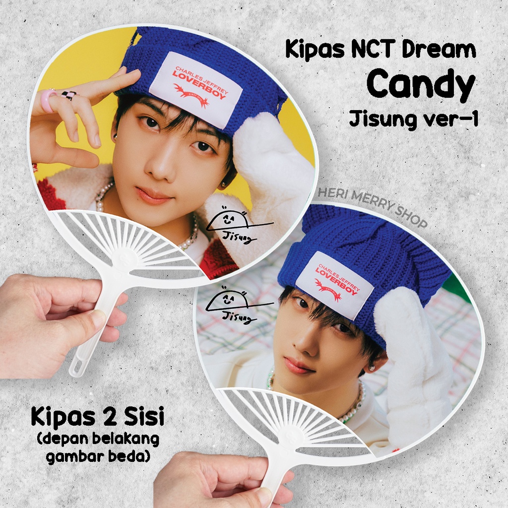 Jual Kipas NCT Dream Candy - Merchandise KPOP Hand fan Unofficial Kipas ...