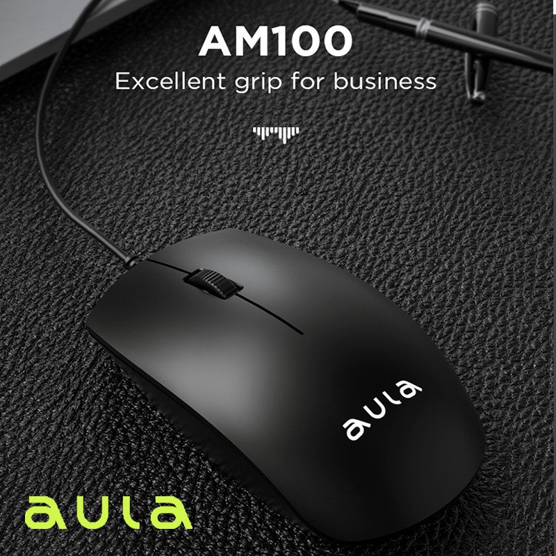 Jual Aula AM100 Mouse Wired Office 6 Button DPI up to 1200 | Shopee ...