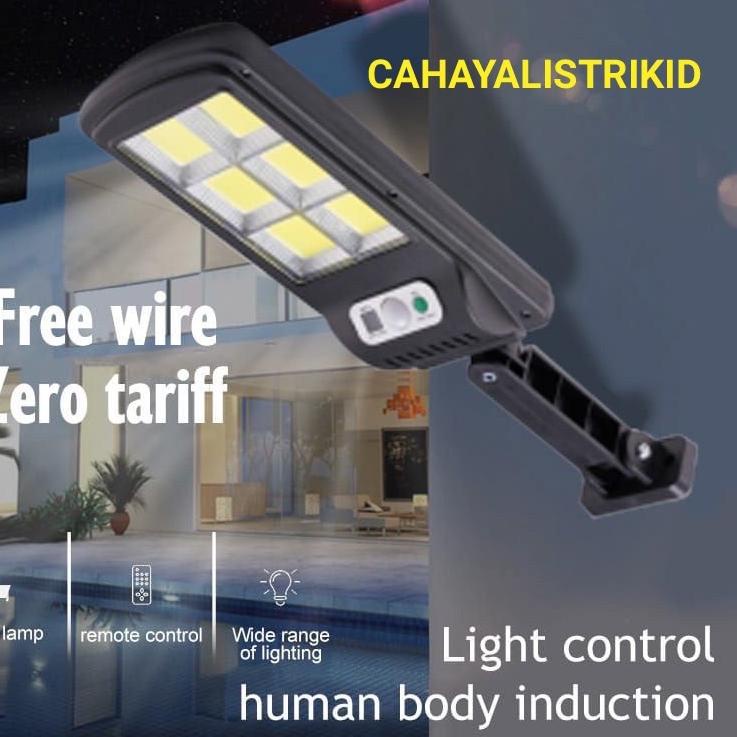 Jual Di⚡kon !! LAMPU JALAN LED 120W TENAGA MATAHARI - PJU LED SOLAR ...