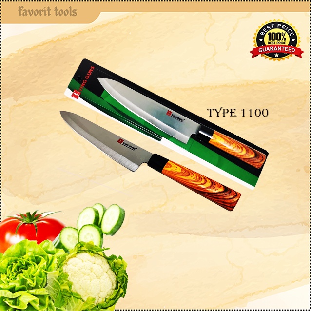 Jual Pisau Ying Guns 1100 Stainless Steel Kitchen Knife | Shopee Indonesia
