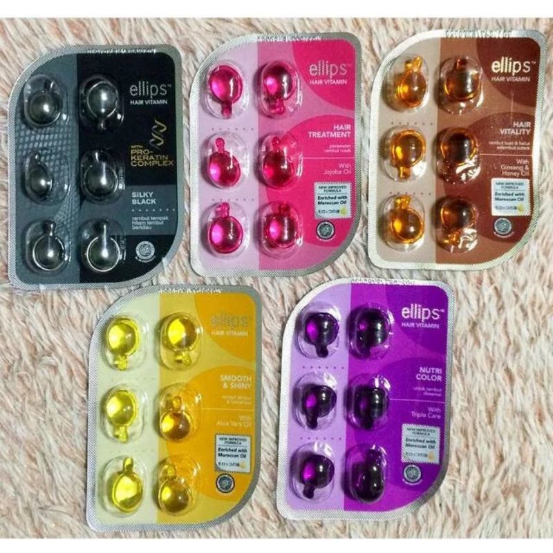 Jual Elips Vitamin Rambut isi 6 Elips Vitamin Rambut | Shopee Indonesia
