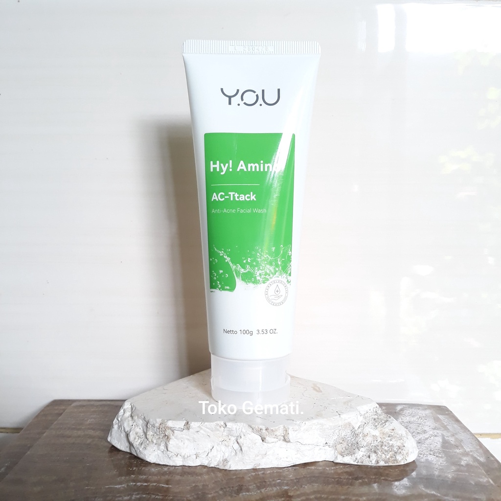 Jual YOU Hy! Amino Anti-Acne Facial Wash 100 g 100g | Shopee Indonesia