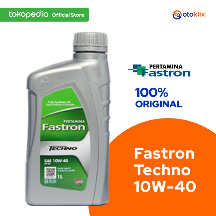 Jual Oli Pertamina Fastron Techno 10W40 - 1 Liter JAMINAN ORIGINAL ...