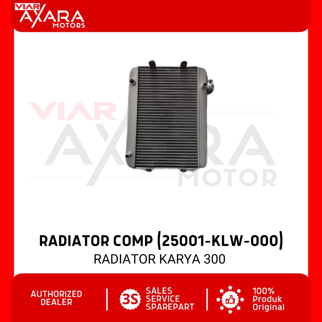 Jual Radiator Comp / Radiator Sparepart Viar Roda 3 Karya 300 CC (25001 ...