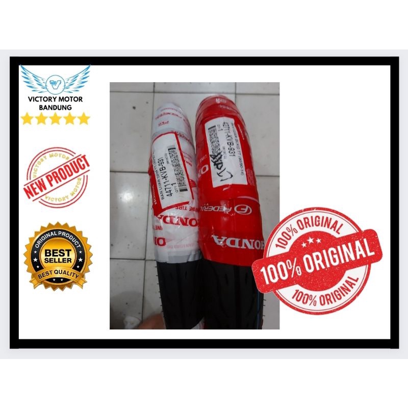 Jual Ban Depan Belakang Federal Beat Vario Spacy Scoopy 80/90-14 90/90 ...