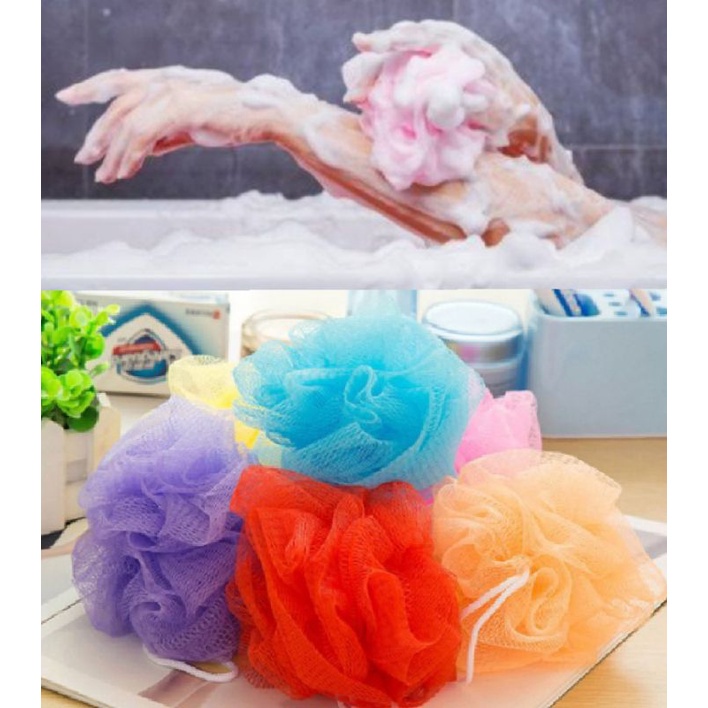 Jual Spon Mandi Gosok / Spons Mandi Jaring / Sponge Mandi Shower ...