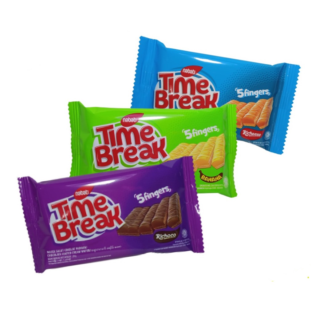Jual NABATI TIME BREAK 16 GR - RENCENG | Shopee Indonesia