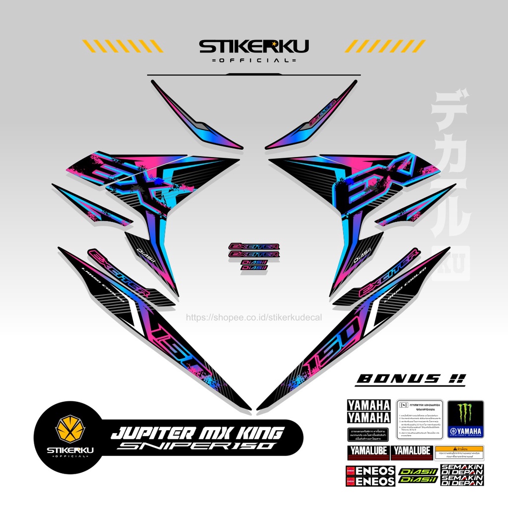 Jual YAMAHA EXCITER 150 EDISI GRUNGE / PART 2 / SNIPER 150 MXi ...