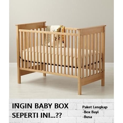 Jual Set Baby Box Kayu Solid Set Tempat Tidur Terbaru Ranjang Bayi ...