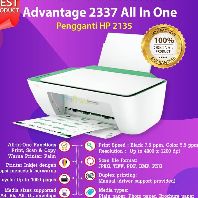 Jual Diskon PromoPrinter HP Deskjet 2335 2336 2337 All in One Multifungsi Print Scan Copy ...