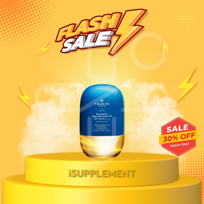 Jual Trueve Barrier Aqua Sunscreen Gel 30 G | Shopee Indonesia