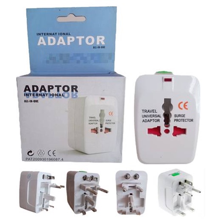 Jual Adaptor Internasional Travel Adaptor Universal World International ...