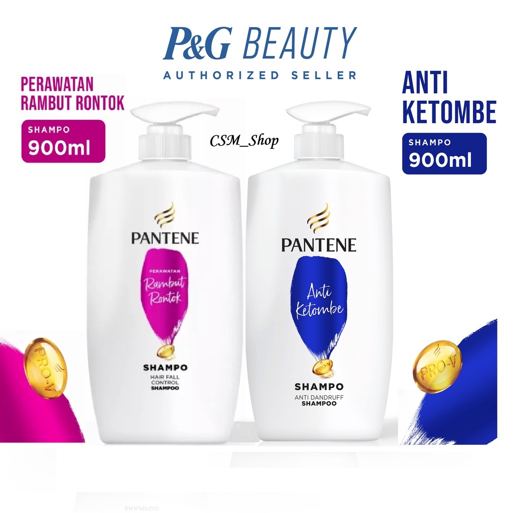 Jual Shampoo Pantene Hair Fall / Anti Dandruff Shampoo Pantene Anti Ketombe Anti Rontok 900ML ...