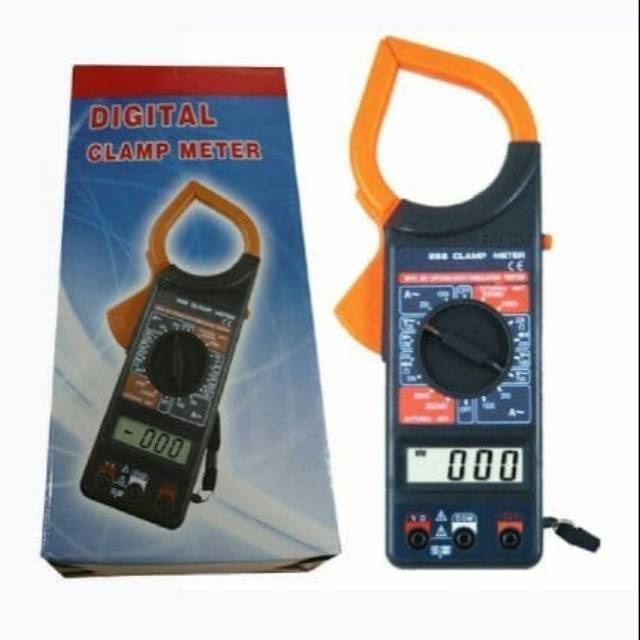 Jual Alzenaa - Digital Clamp Meter DT266 Tang Ampere Multimeter Kabel ...
