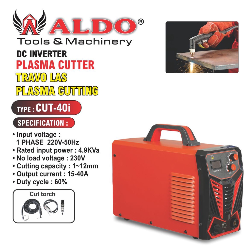 Jual Mesin Las / Travo Las Plasma Cutting Type : Cut 40-i Merk Aldo ...