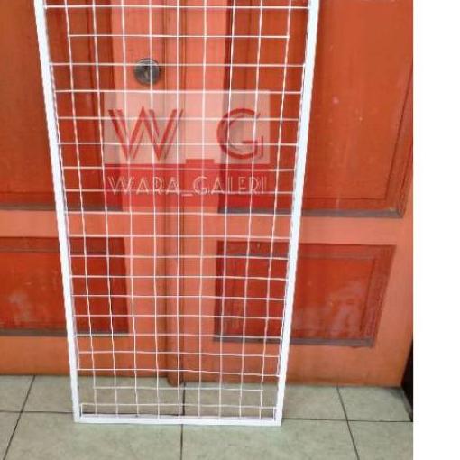 Jual ֍ RAM BESI FRAME BINGKAI 50cm x 100cm RAK MONDO GANTUNGAN DINDING ...