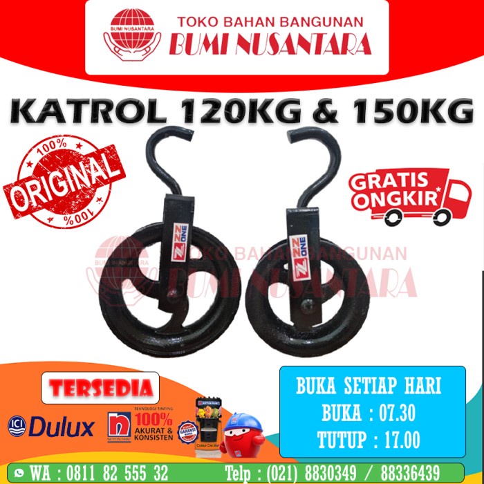 Jual Katrol Katrol Roda 150Kg Katrol Tambang 150Kg Katrol 100Kg Katrol ...