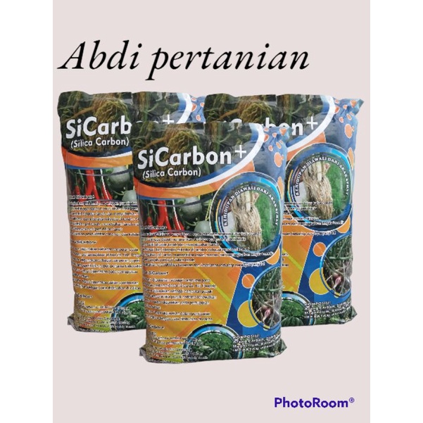 Jual SiCarbon Silika+karbon penyubur akar tanaman kemasan 1kg | Shopee ...