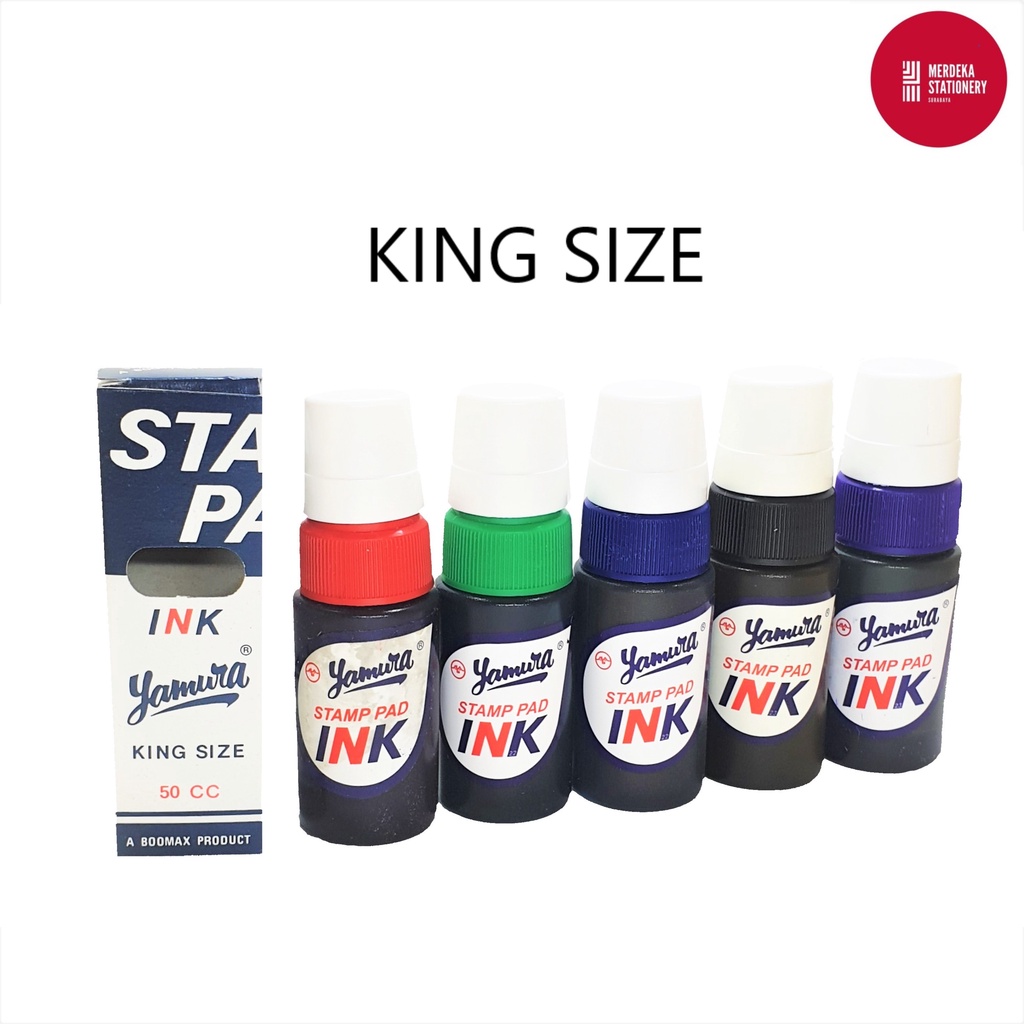 Jual Tinta/Refill/Isi Bak/Stampel/Stamping Ink Stempel Yamura King Size ...
