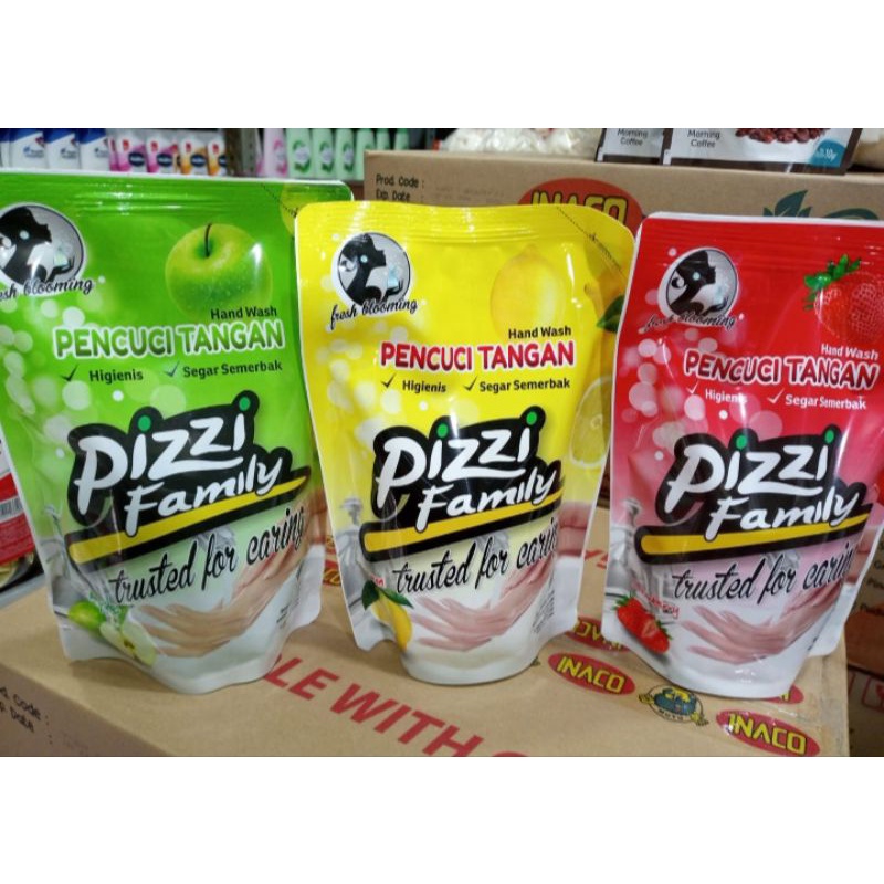 Jual hand wash pizzi family 375ml | Shopee Indonesia