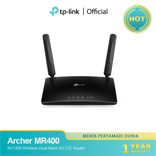 Jual TP-LINK Archer MR400 AC1200 4G LTE Dual Band Wifi Direct Sim ...