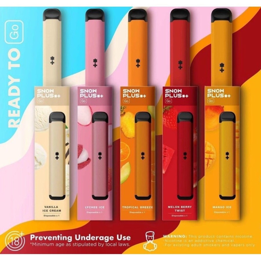 Jual Snowplus Go Disposable Pods 350 Puffs ( isi 1pcs ) | Shopee Indonesia