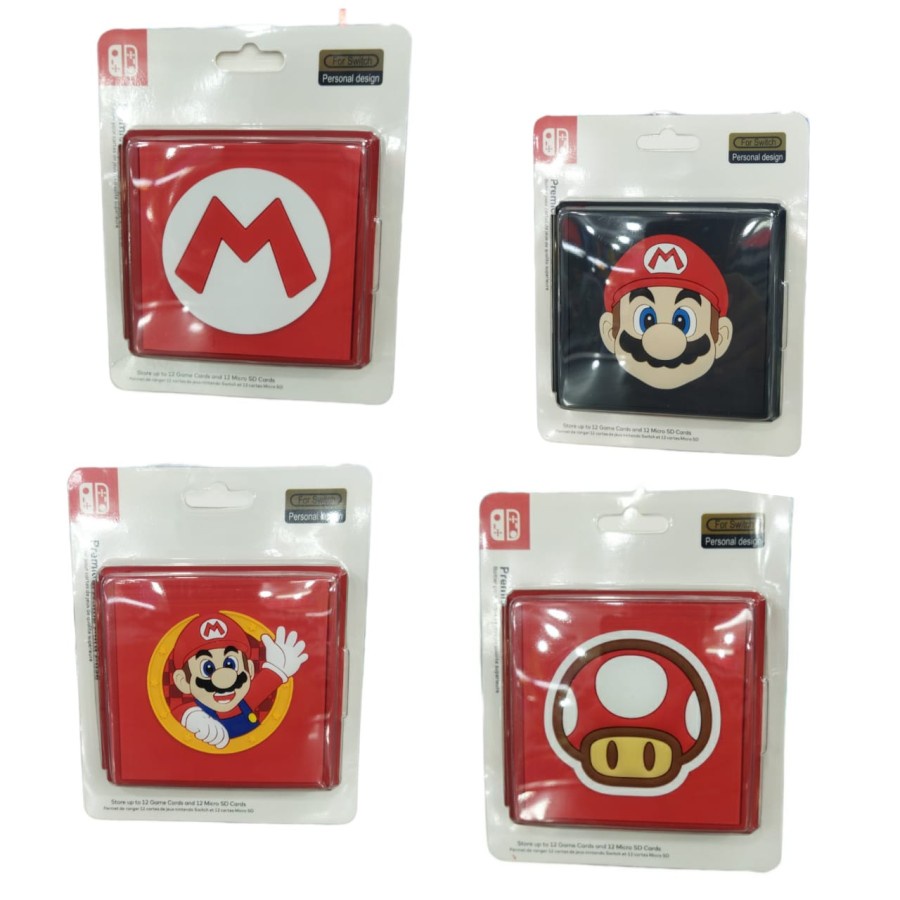 Jual Nintendo Switch Premium Game Card Case Mario (12 Slot) | Shopee ...