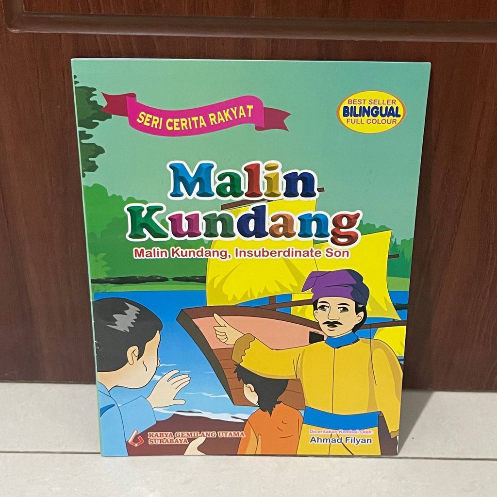 Jual Buku Dongeng DWI BAHASA Cerita Rakyat 32 Halaman Bilingual ...