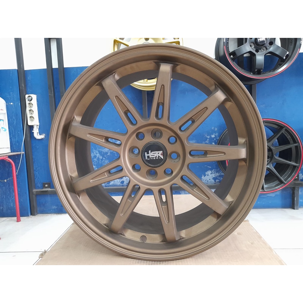 Jual Velg Mobil Racing Ring 18 Untuk Civic Camry Innova dll HSR TIKALA JA205 R18 Warna Matte ...