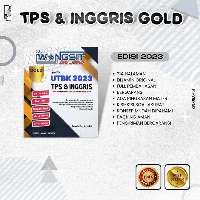 Jual BUKU UTBK 2023 WANGSIT TPS & B INGGRIS GOLD SBMPTN UTBK 2023 | Shopee Indonesia