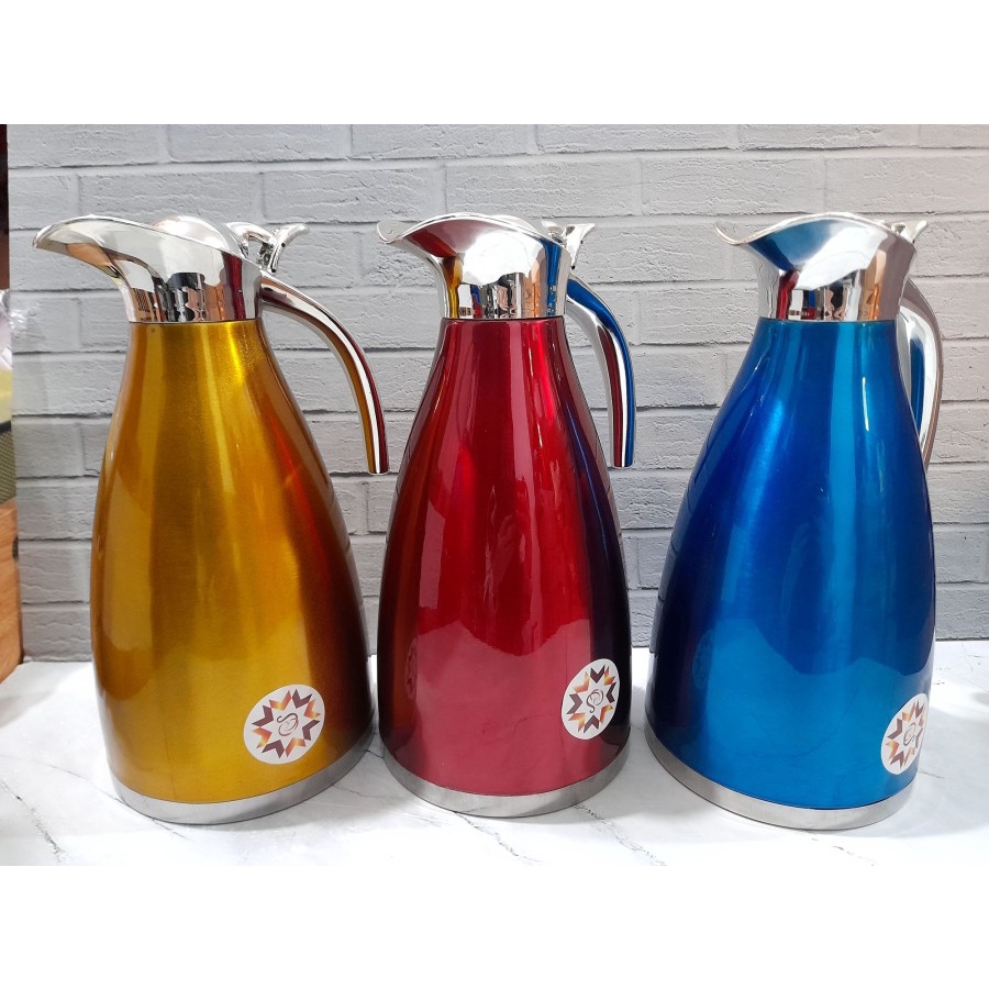 Jual CH Coffee Pot Stainless Steel 2 Liter | Shopee Indonesia