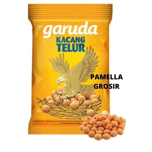 Jual KACANG TELUR GARUDA 220GR SNACK makanan ringan jajanan cemilan ...