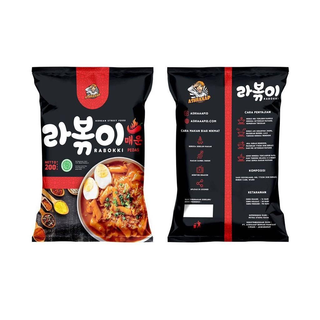 Jual Ashiaaap Korean Series Rabokki 180gr Pedas | Shopee Indonesia
