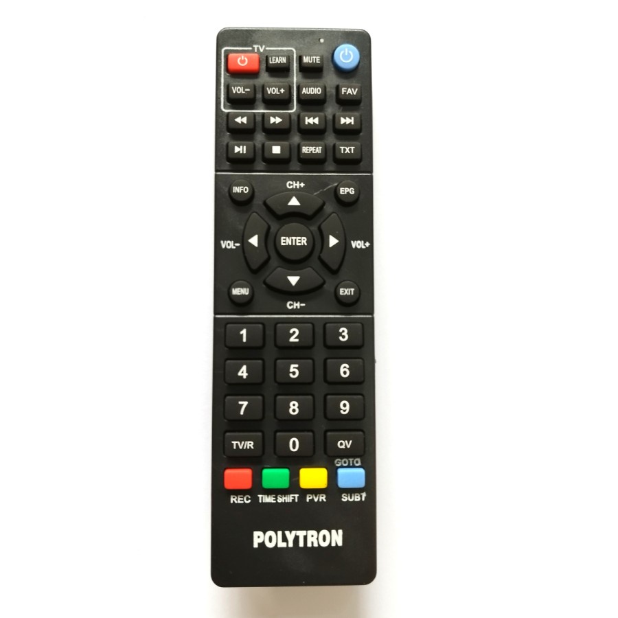 Jual REMOT REMOTE STB POLYTRON SET TOP BOX POLYTRON MULTI UNIVERSAL ...