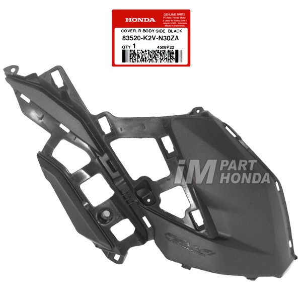 Jual 83520-K2V-N30ZA Cover Sambungan Body Kanan Vario 125 LED K2V ...