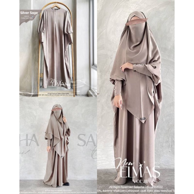 Jual Abaya Elmas by saleeha official | Shopee Indonesia