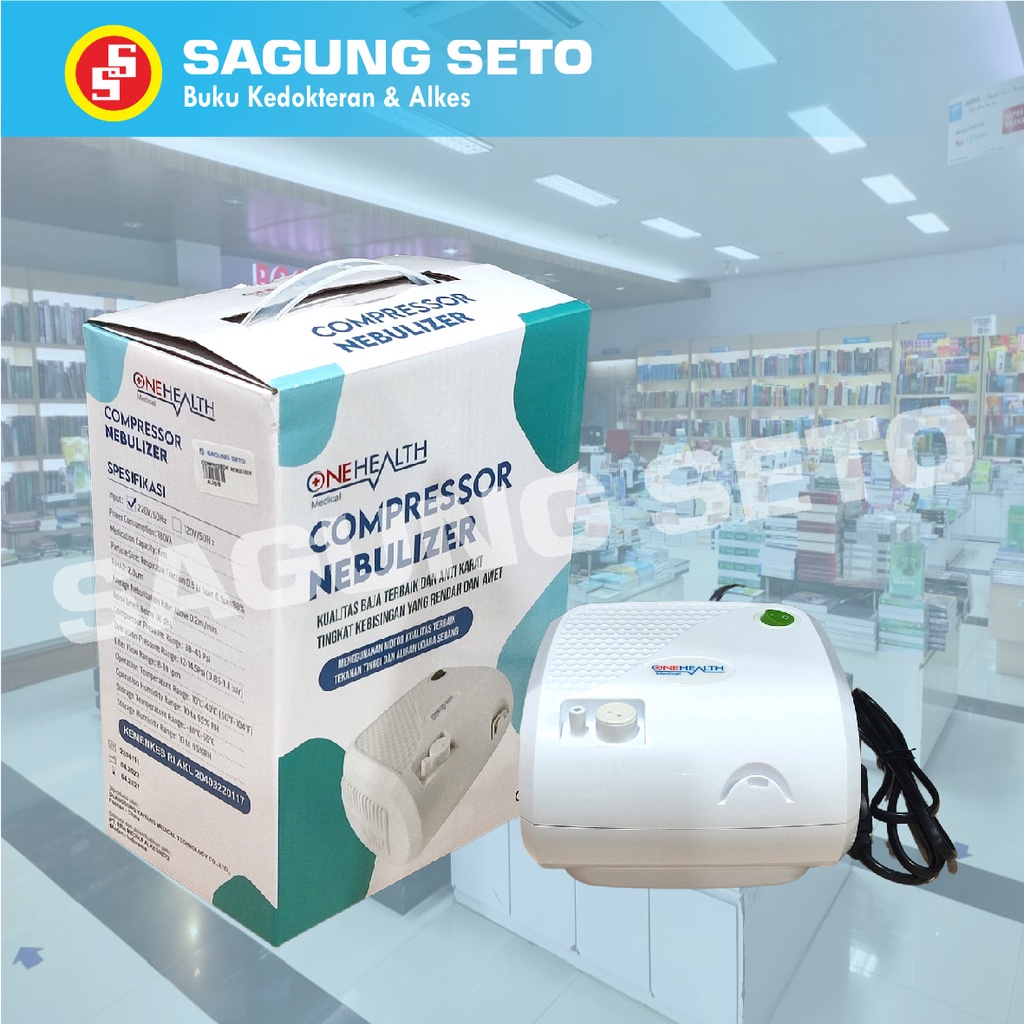 Jual COMPRESSOR NEBULIZER ONEHEALTH / NEBULISER / NEBU / ALAT UAP ...