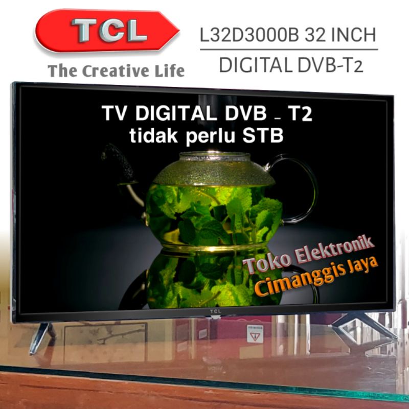 Jual tv led TCL 32 inch digital | Shopee Indonesia