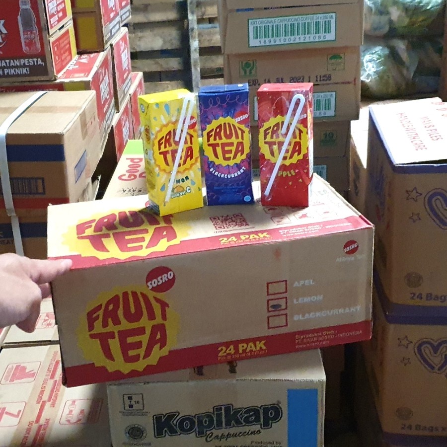Jual ED 12.24 CTN 24*250ML NEW ! - FRUITEA KOTAK UHT ISI 24 PCS / SOSRO ...