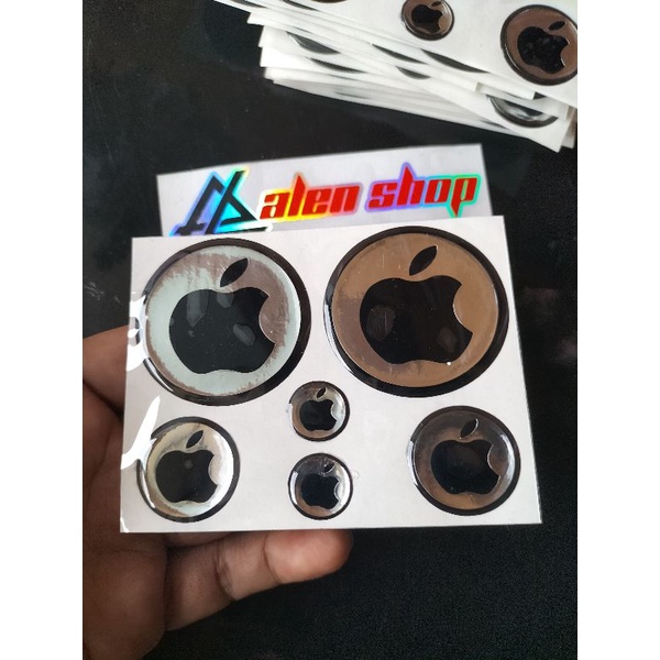 Jual STIKER TIMBUL EMBLEM LOGO IPHONE APPLE | Shopee Indonesia
